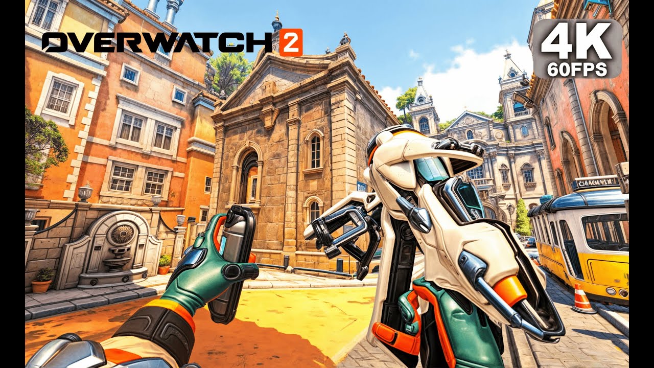 Overwatch 2 Gameplay Multiplayer PC | Super Hero Juno 4K #ow2 - YouTube