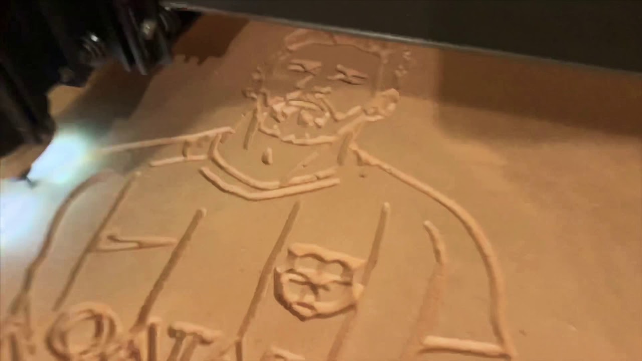 Leo Messi 3D carving - YouTube