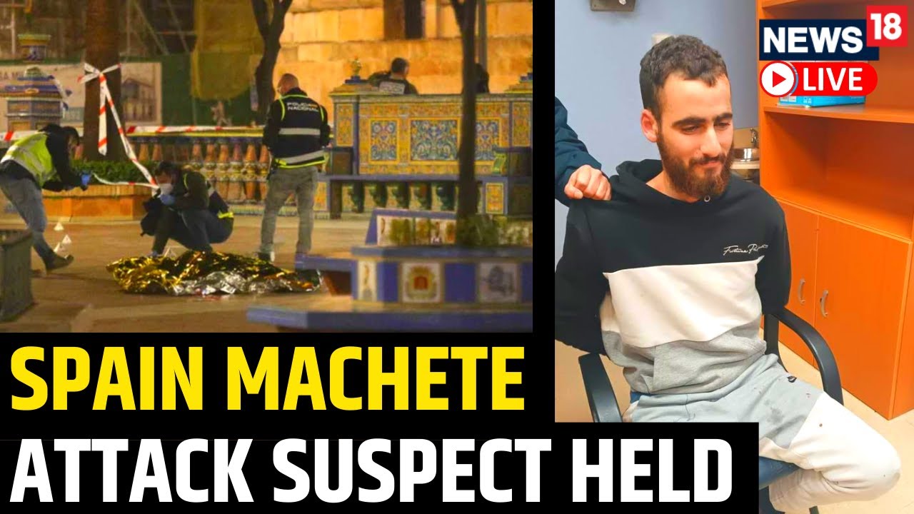 Police Take Spain Church Attack Suspect To Search His Home | Spanish Church Machete Attack ...