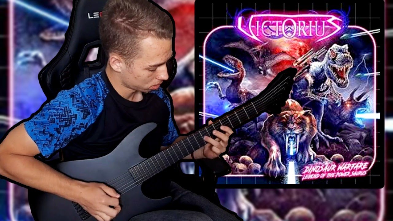 VICTORIUS - LEGEND OF THE POWER SAURUS (GUITAR COVER) - YouTube