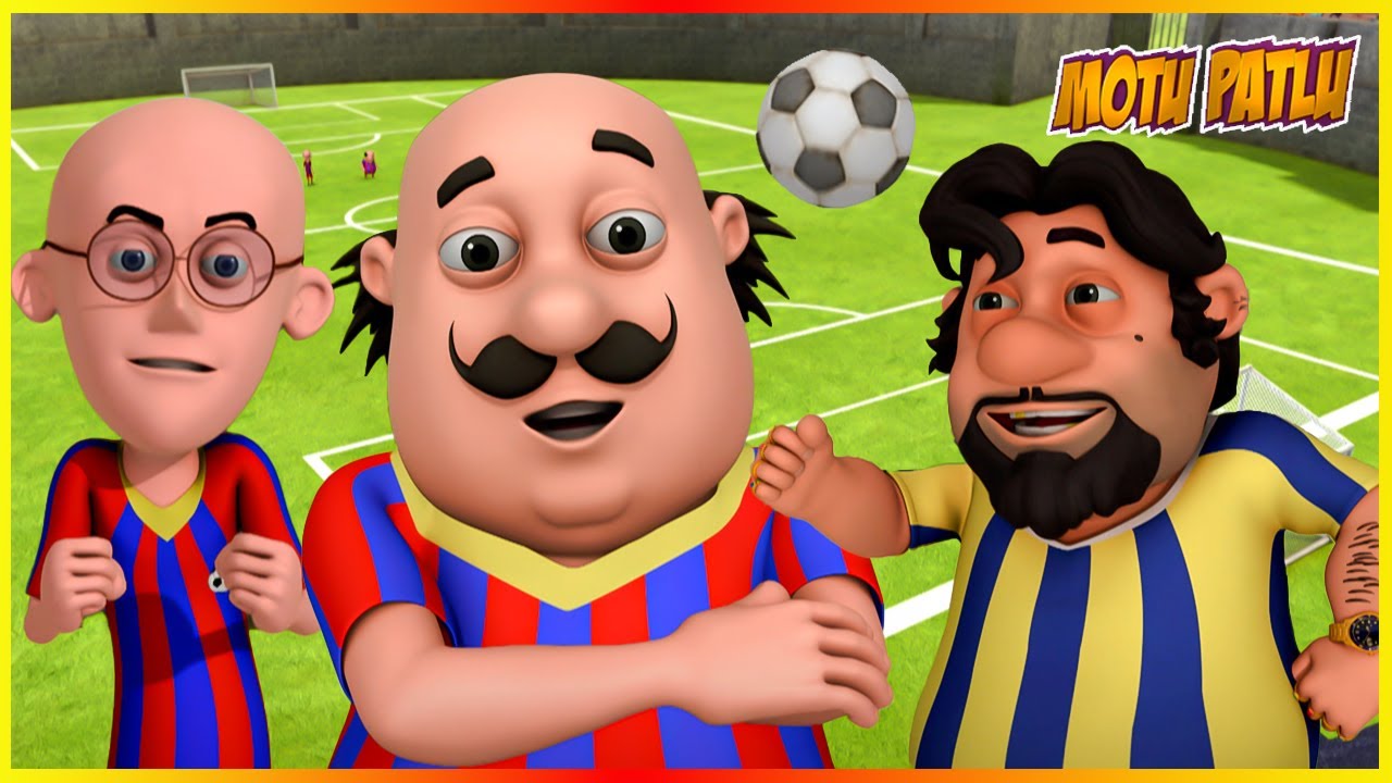 మోటు పాట్లు | ఫుట్‌బాల్ మ్యాచ్ ఎపిసోడ్ 45 | Motu Patlu | Foot Ball ...