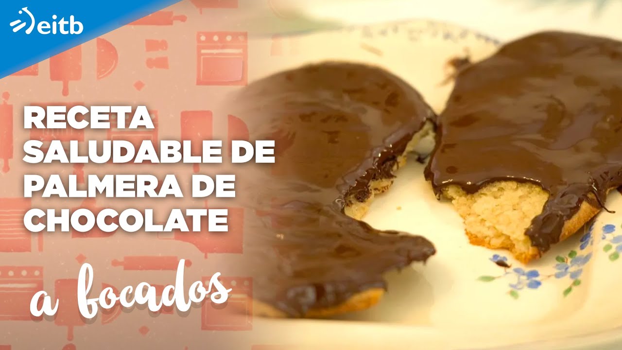 Palmera de chocolate: receta saludable con sólo tres ingredientes - YouTube