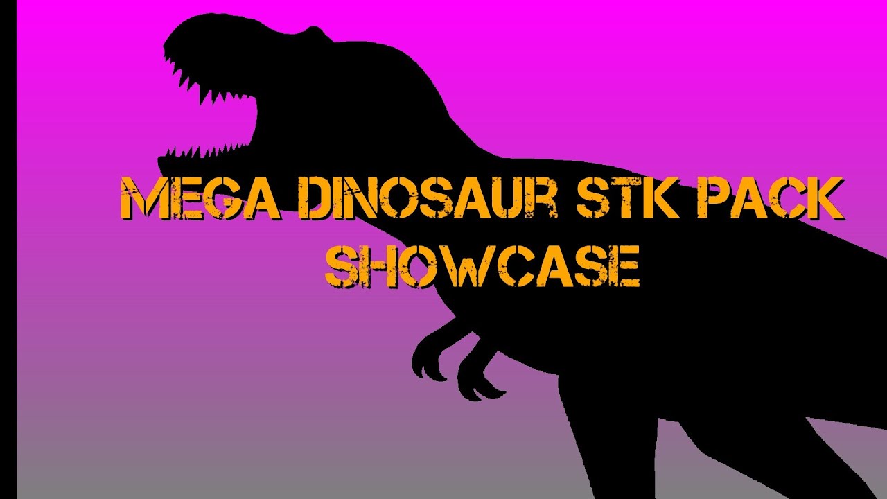 MEGA Dinosaur Pack Showcase (available at 400 subs) - YouTube