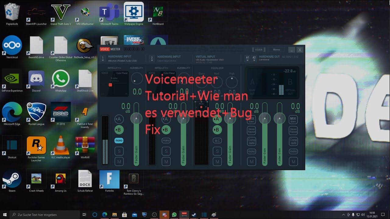 VoiceMeeter Tutorial - YouTube