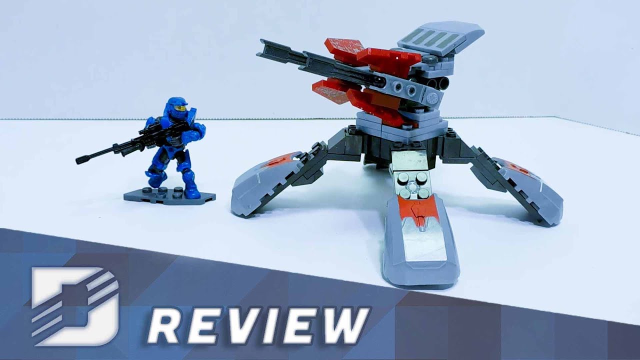 Mega Construx Halo Mission: Banished Turret Takedown Review - YouTube