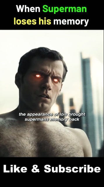 When Superman loses his memory #shorts - YouTube