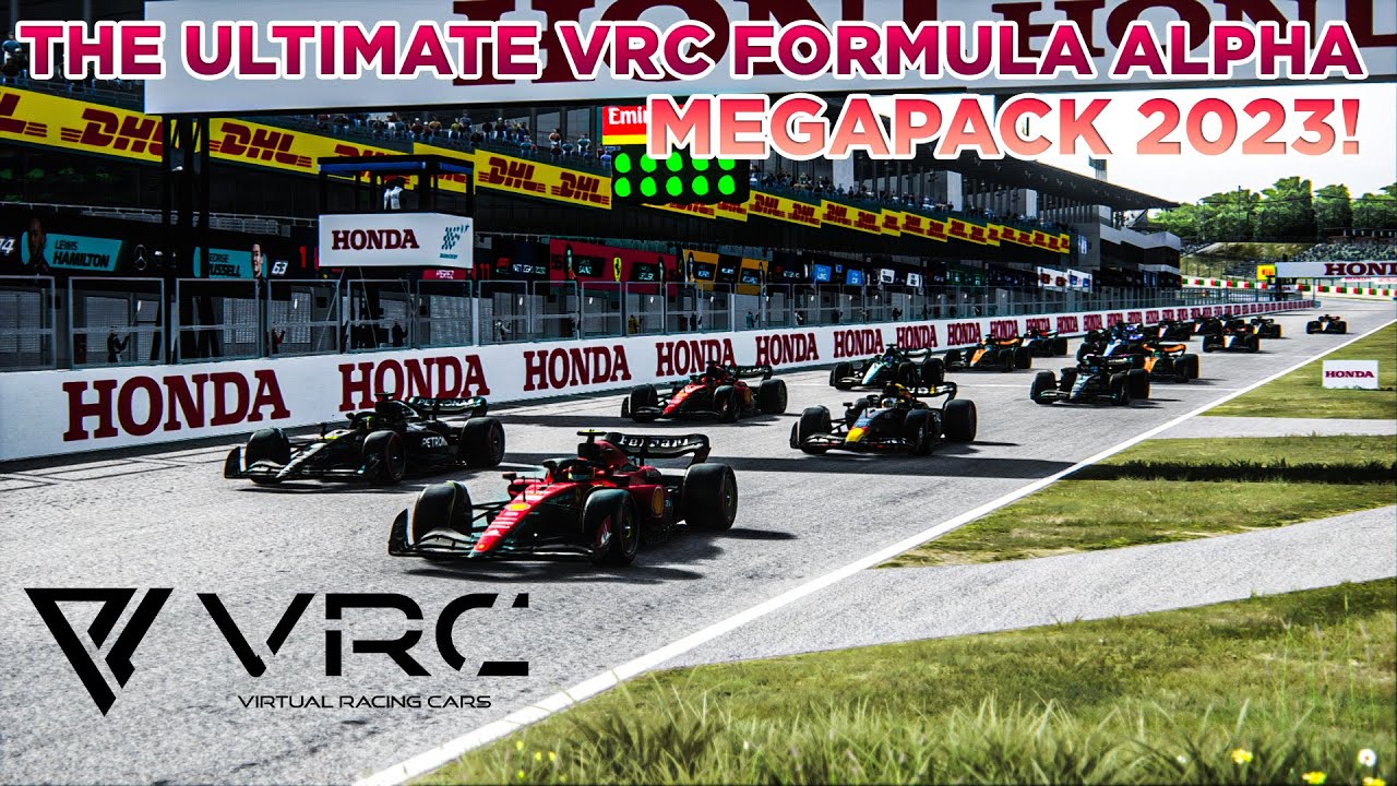The ULTIMATE VRC Formula Alpha 2023 Megapack! - YouTube