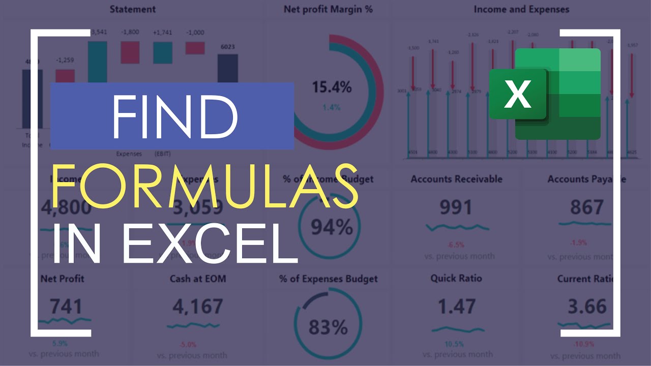 How To Find Formulas In An Excel Sheet YouTube How To Find Formulas In An Excel Sheet YouTube