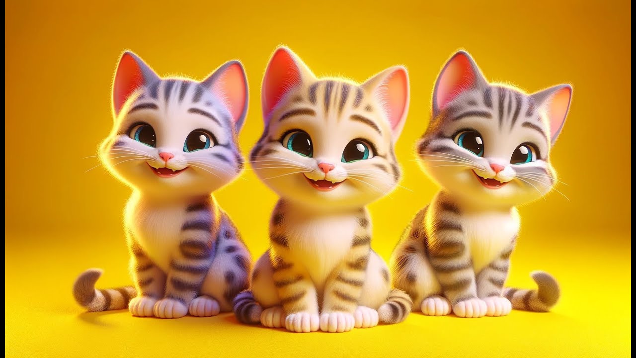 🐈 Gatito Miau Miau 🐱 🐱- Canción Infantil - Videos Educativos para Niños ...