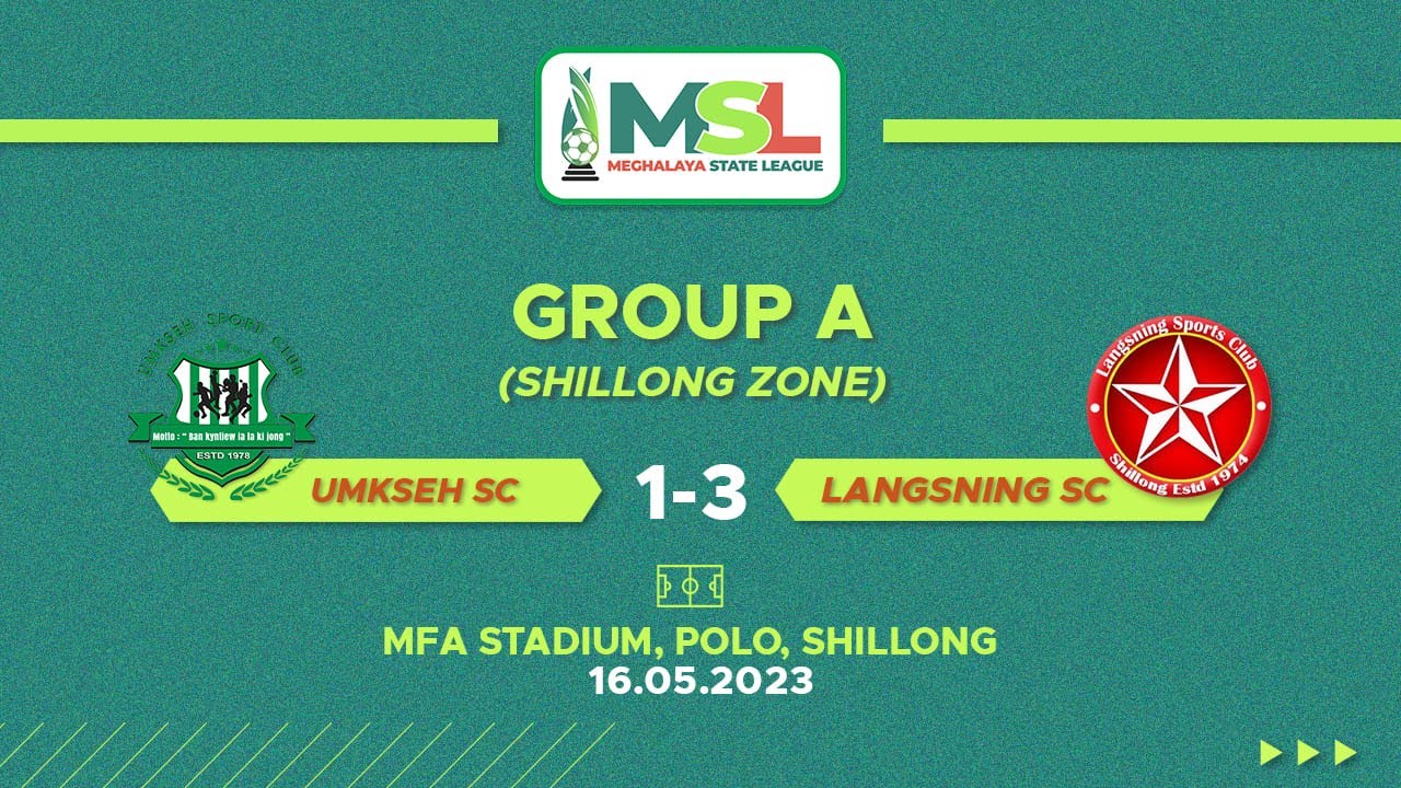 MSL 2023 | Umkseh SC - Langsning SC, Shillong - YouTube