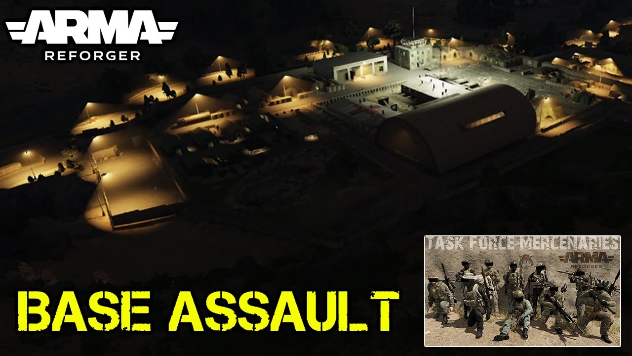 ARMA REFORGER 1.0 - RUSSIAN BASE ASSAULT (RECLAIM FOB MICHIGAN) - YouTube