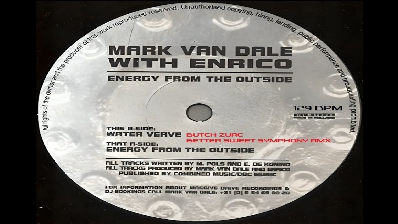 WATER VERVE - MARK VAN DALE & ENRICO (BUTCH ZURC BETTER SWEET SYMPHONY ...