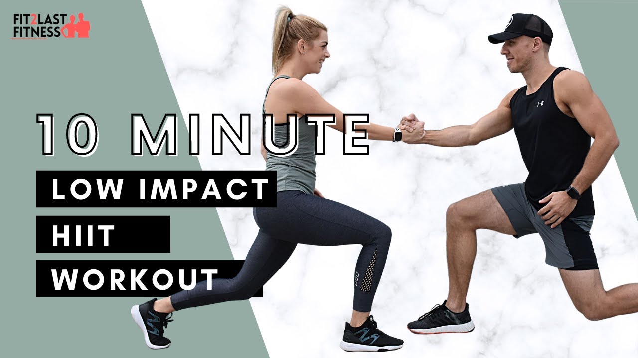 10 Minute Low Impact Hiit Workout - YouTube