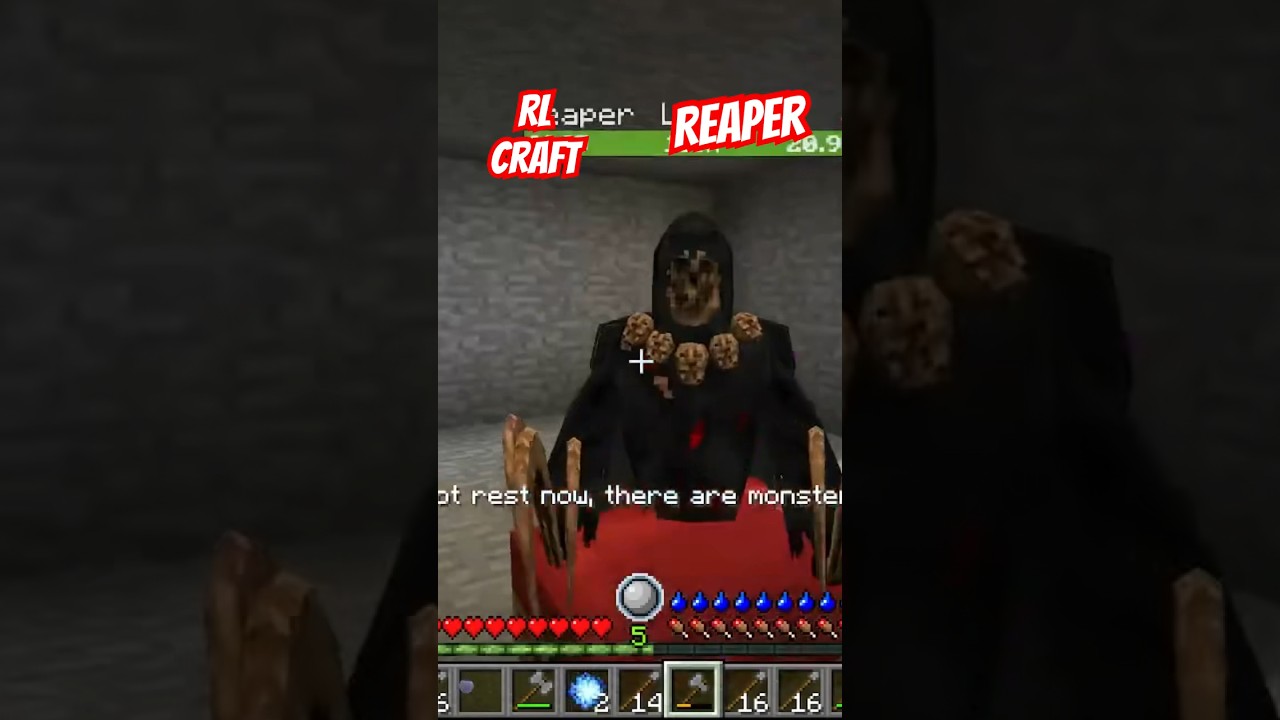 Rl craft reaper #rlcraft #rlcraftminecraft #minecraft #minecraftshorts ...