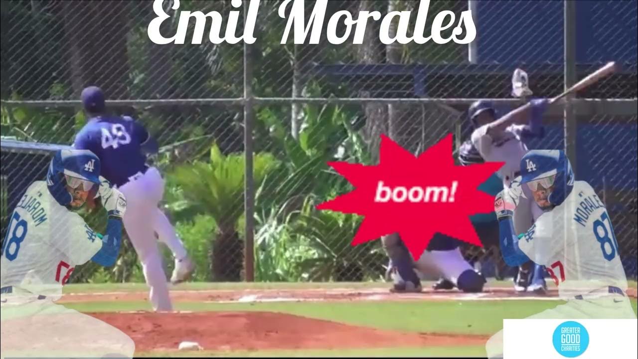 MVP in the Making Emil Morales' First 14 Home Runs! - YouTube