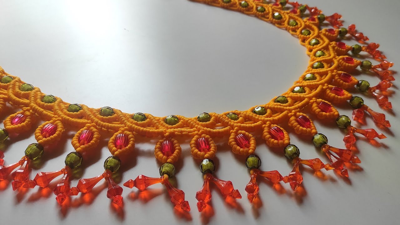 Macrame door toran | Macrame ka toran | One-stop Creativity - YouTube