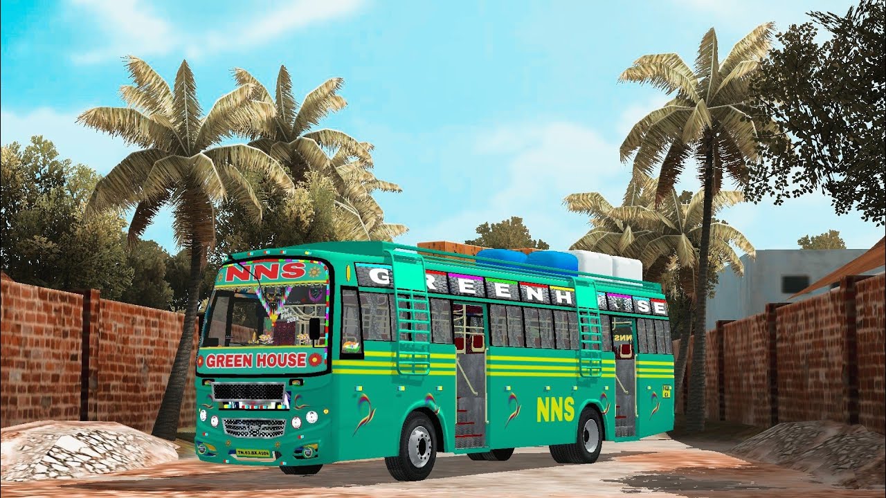 🔥REALISTIC DVN COACH V1 TN PRIVATE BUS MOD RELEASED FOR BUSSID🤩💫 - YouTube