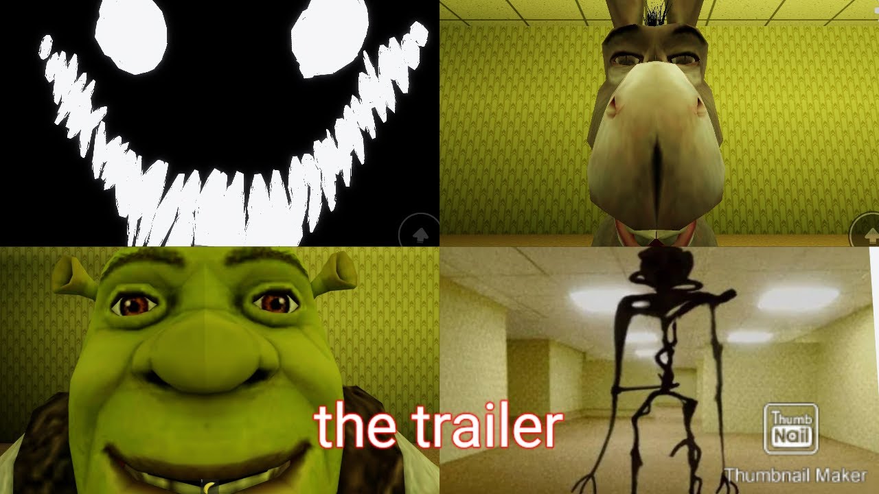 The shrek in the backrooms movie trailer - YouTube