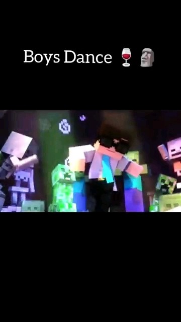 Minecraft dance #animation #music - YouTube
