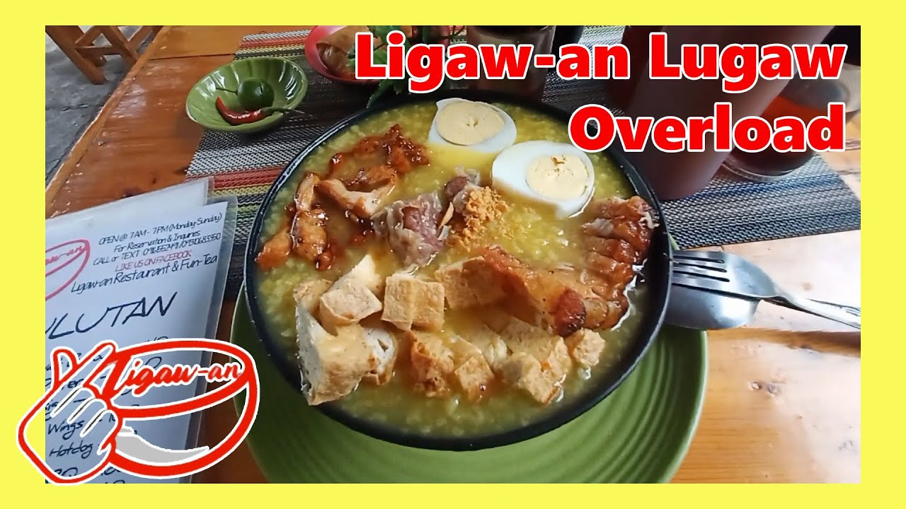 Ligaw-an Resto Special Lugaw Overload at Maysantol, Bulakan, Bulacan ...