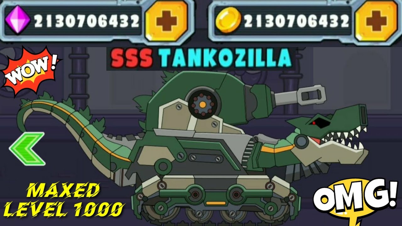 LEVEL 1000 TANKOZILLA TANK COMBAT WAR BATTLE MAXED ALL TANK LEVEL 1000 ...