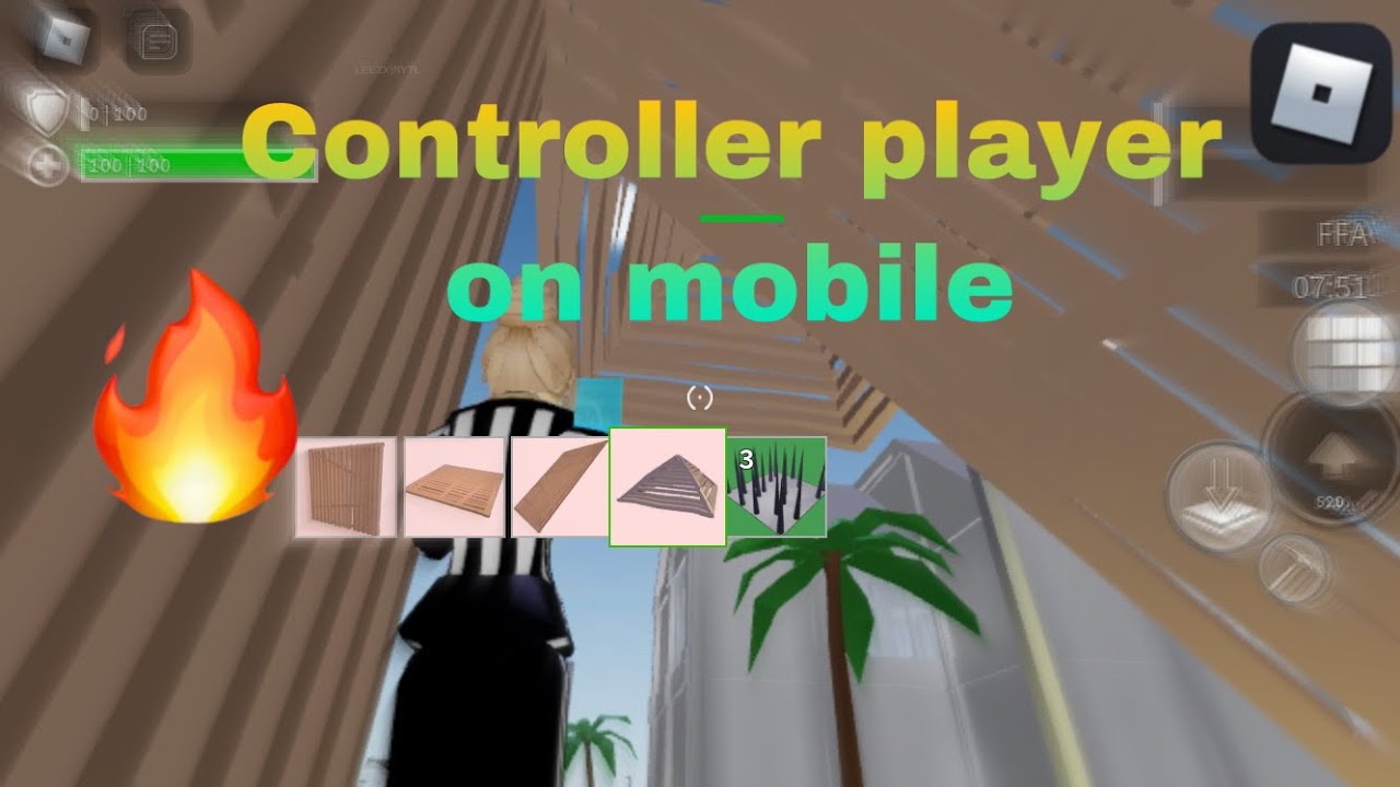 Strucid Mobile player with Controller movement (Strucid Mobile montage ...