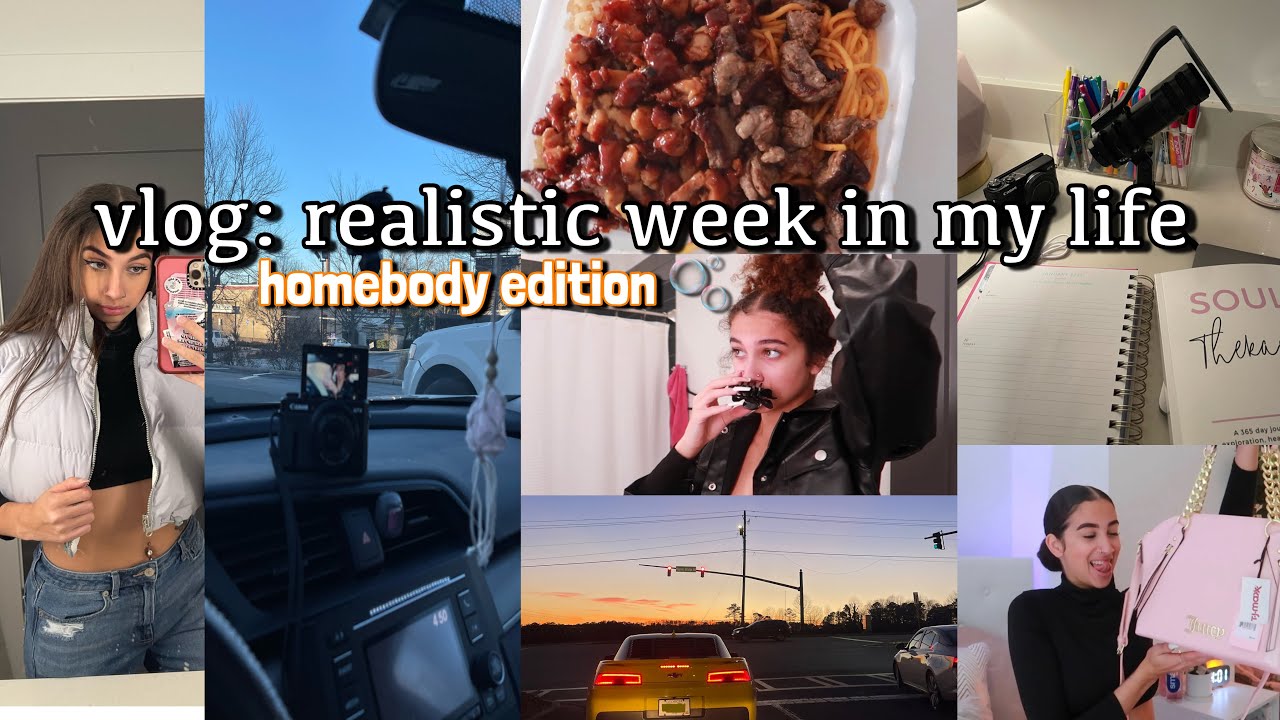 vlog: week in my life (homebody edition) | alyssa howard 🦋 - YouTube