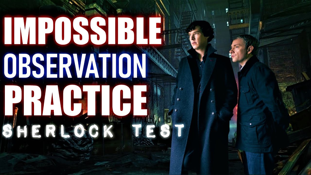 IMPOSSIBLE Observation, Deduction, and Memory Test - Train Like ...