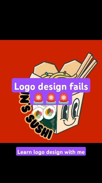 Turning My Worst Logo...#BeforeAndAfterDesign#CreativeRedo#DesignFlop# ...