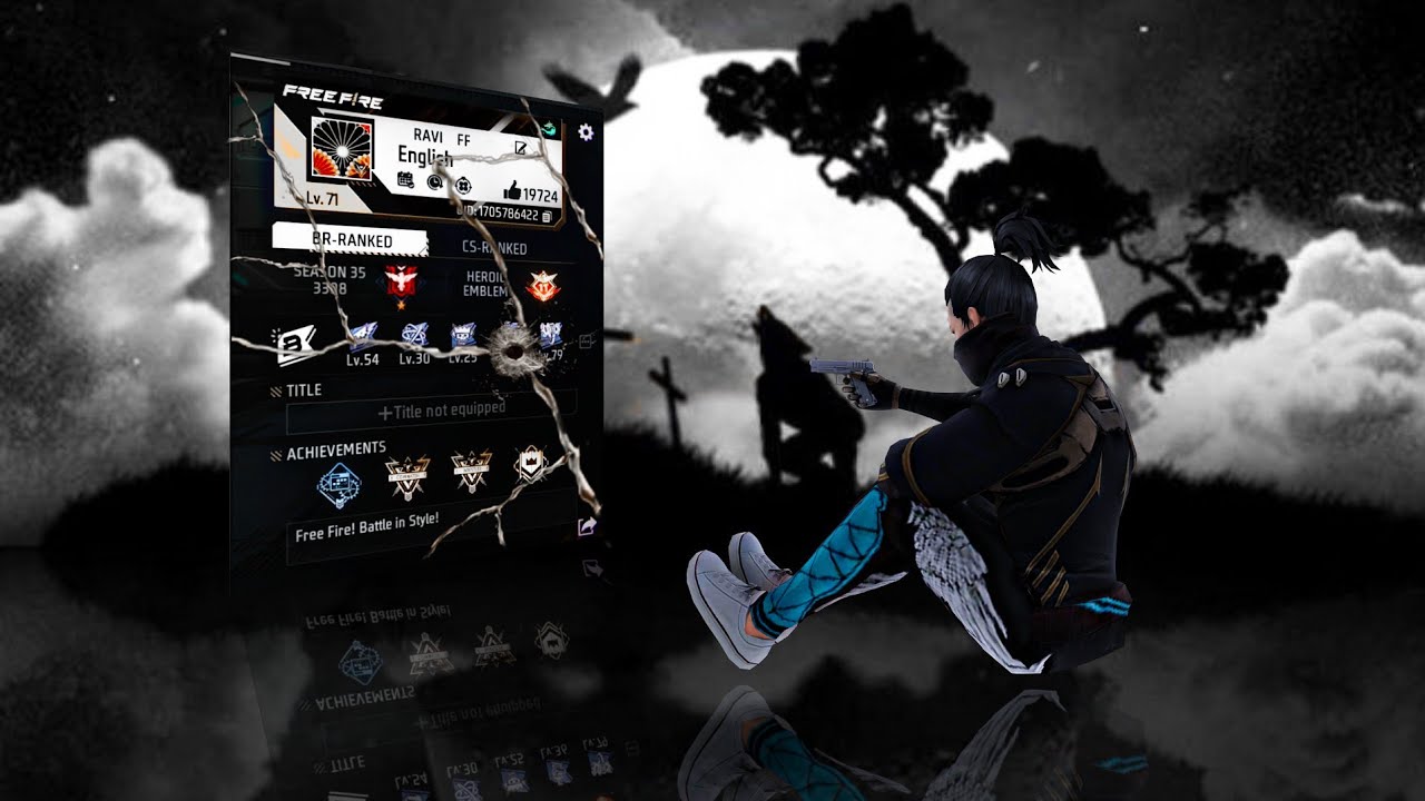 free fire photo editing| free fire profile photo editing tutorial| RAVI ...