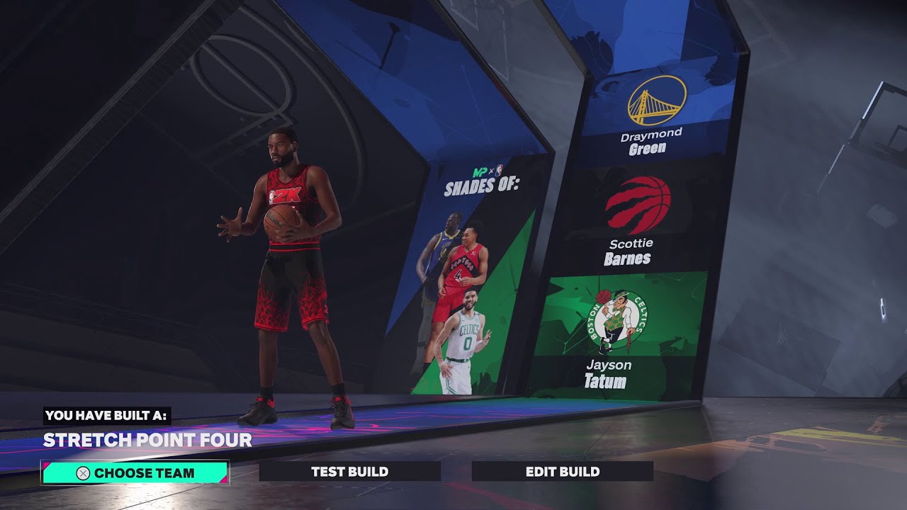 NBA 2K25 RARE BUILDS - STRETCH POINT FOUR - YouTube