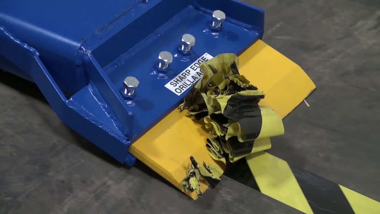 Vestil Fork Truck Floor Scraper - YouTube