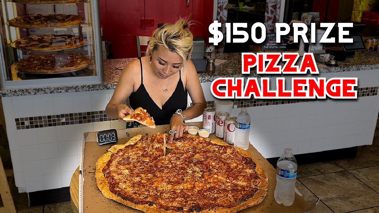 $150 CASH PRIZE - 9LB PIZZA CHALLENGE at Ian's Pizza in Pomona, CA!! # ...