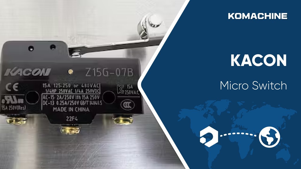 KACON / Micro Switch (Z15G-07B) / INV-03105 - YouTube