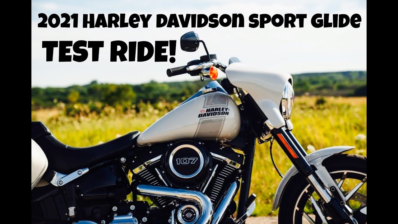 2021 Harley Davidson Sport Glide TEST RIDE! - YouTube