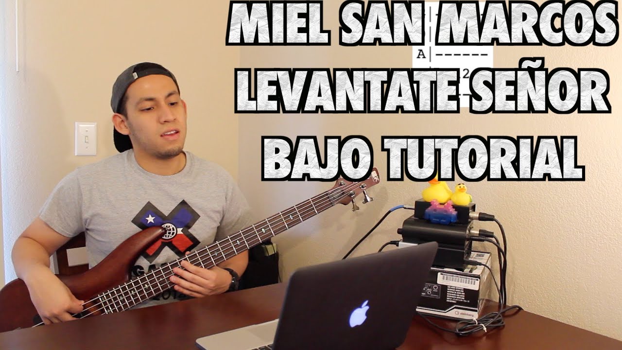 Levantate Señor || @Mielsanmarcos || Bajo/Bass Tutorial With Tabs (HD ...