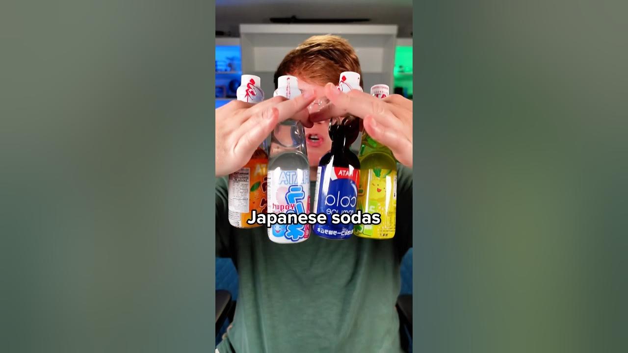 Trying RARE Japanese Sodas PT.2 - YouTube