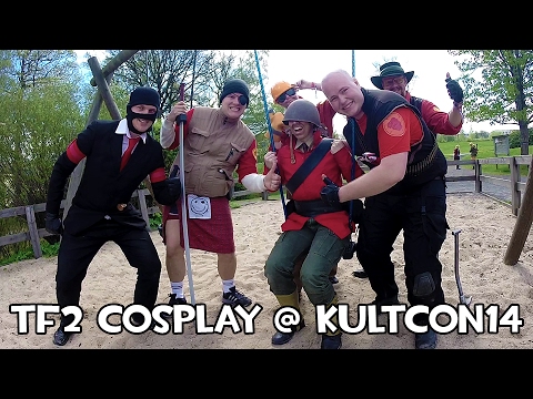 Team fortress 2 cosplay Kultcon 2014 - YouTube