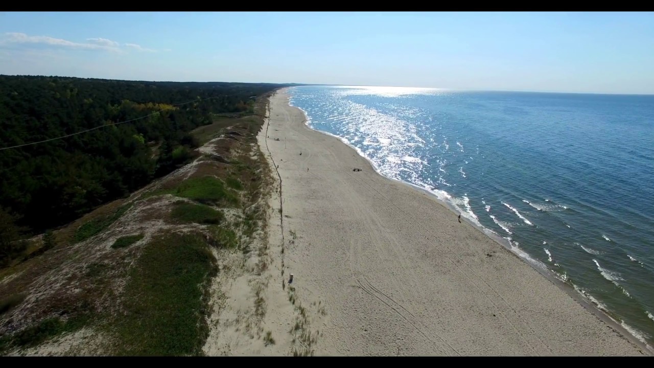Piaski plaża - YouTube