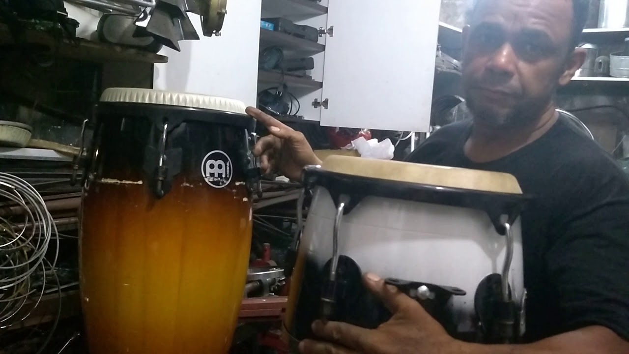 Transforme sua conga acústica nunha compacta - YouTube