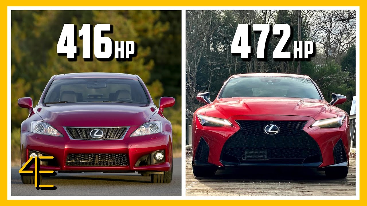 Lexus IS F vs Lexus IS 500 F-Sport Performance | Car Spec Comparison ...
