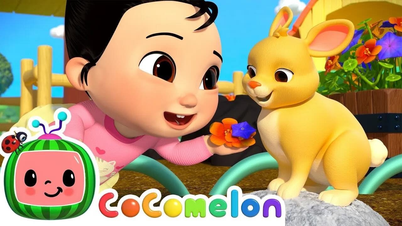 Play Outside at the Farm with Baby Animals 🍉 CoComelon Nursery Rhymes ...