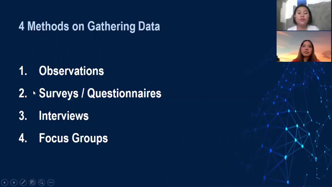 DATA GATHERING AND ANALYSIS - YouTube
