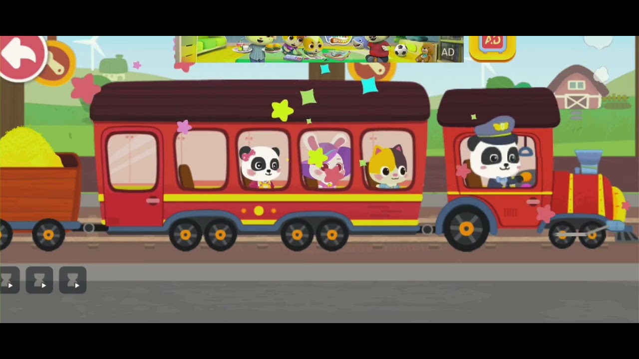 Baby bus game video .. Train 🚂.. Travelling...#gaming - YouTube