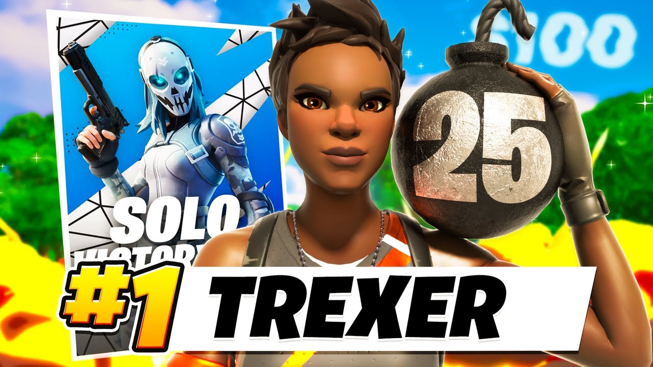 1ST PLACE SOLO CASH CUP 🏆(25 Kill Win) | Trexer - YouTube