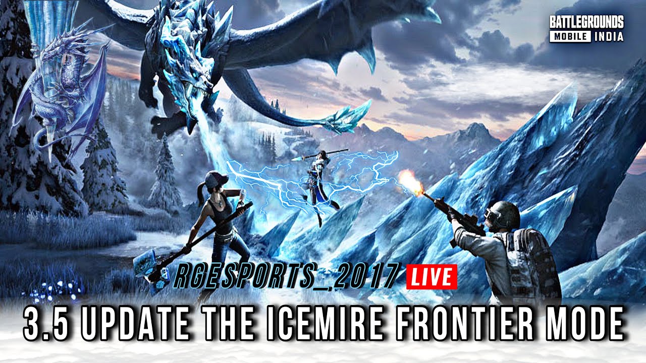 Bgmi Live New Update 3.5 ICEMIRE FRONTIER MODE #bgmi #pubgmobile # ...