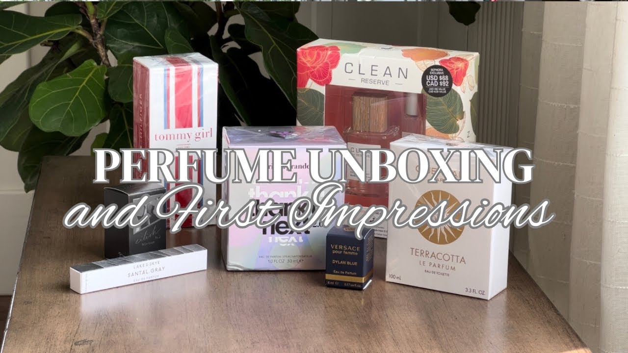 ASMR| Perfume unboxing and first impressions. - YouTube