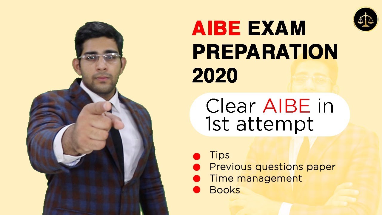 AIBE EXAM 2020 I SYLLABUS I EXAM PATTERN I PREPARATION I QUESTION ...
