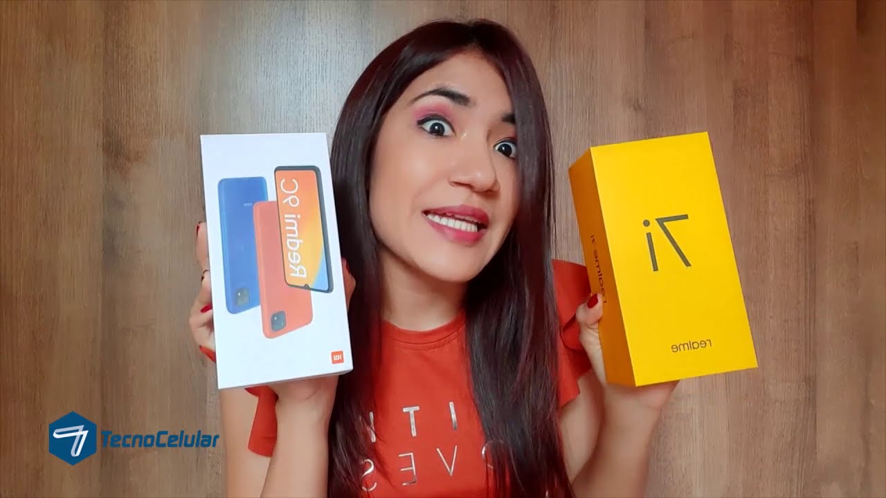 Realme 7i y Xiaomi Redmi 9C - YouTube
