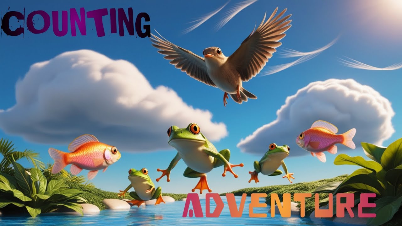 Counting Adventure - A Fun Kids Song About Numbers! 🎵 - YouTube